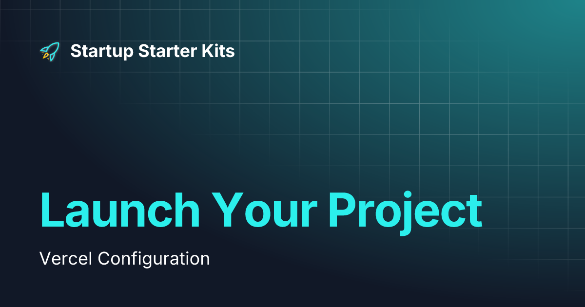 Launch Your Project | Startup Starter Kits